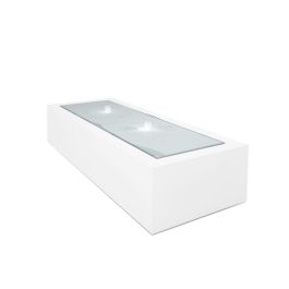 Enjoywater watertafel aluminium 200x80x40 cm - wit